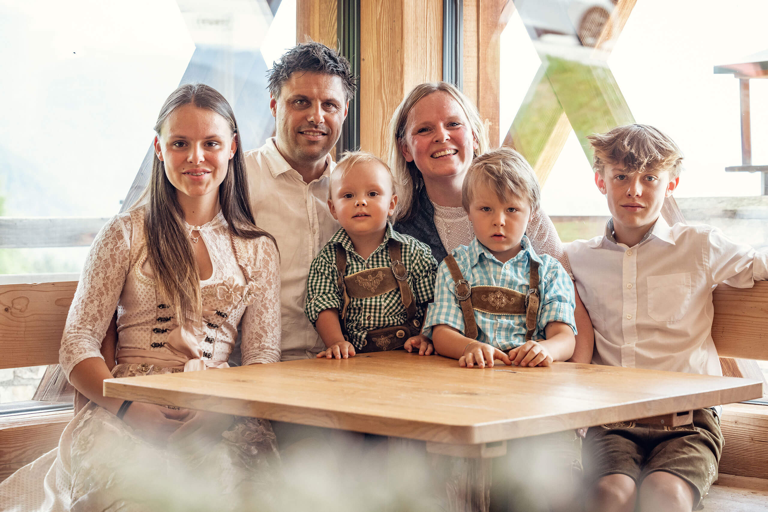 Our family - your hosts at the Ahner Berghof